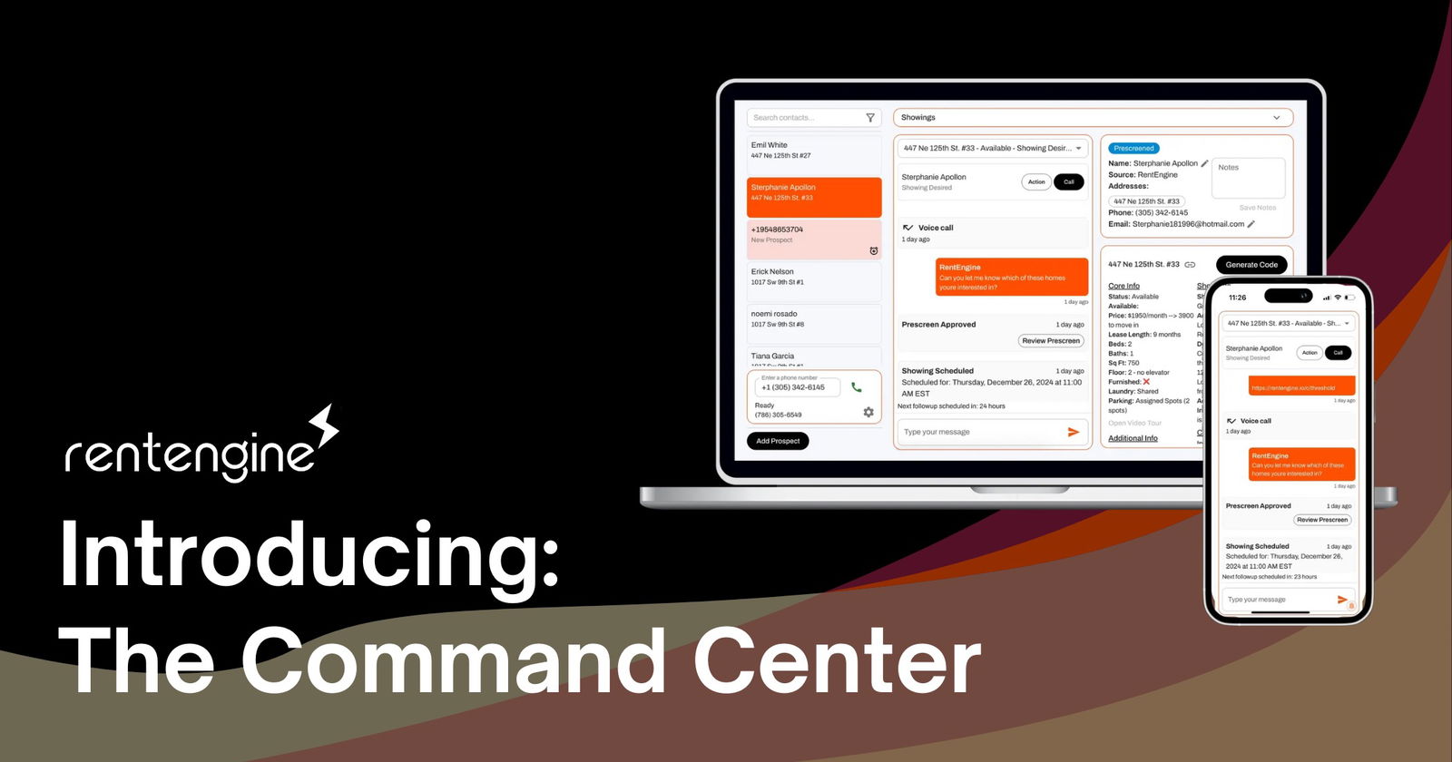 Introducing the Command Center | RentEngine