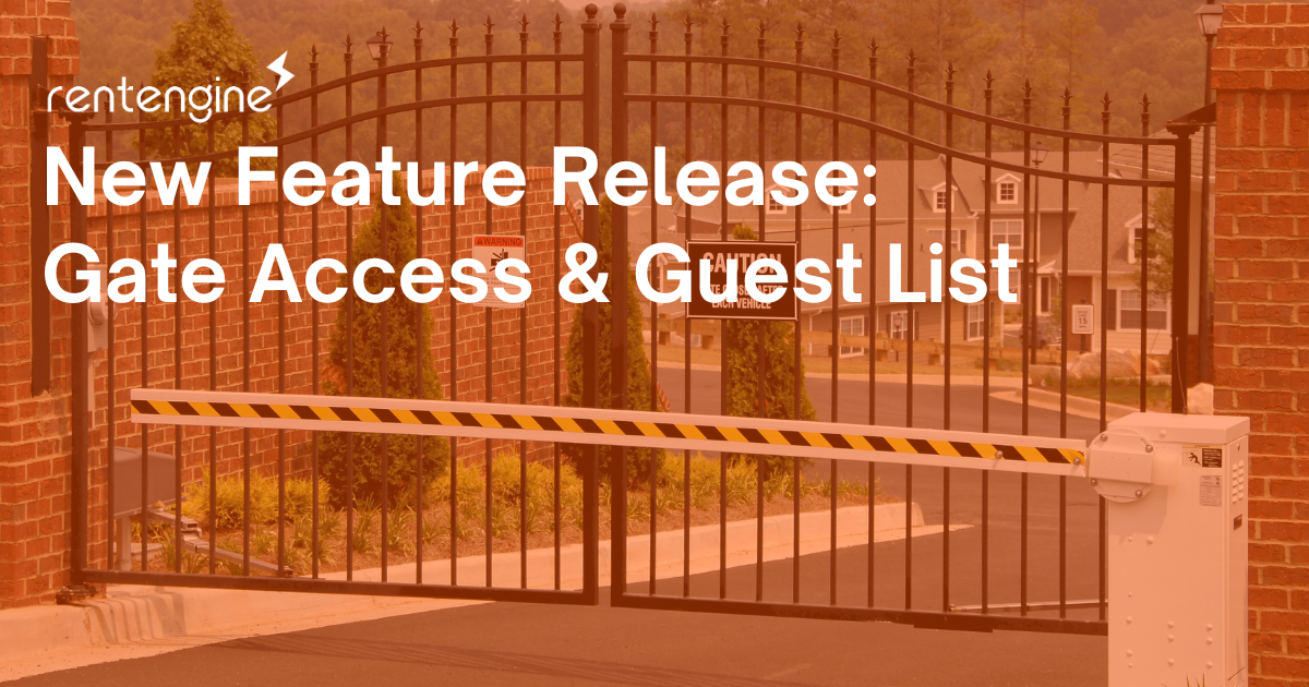 New Feature Release: Showings with Gate Access & Guest Lists | RentEngine